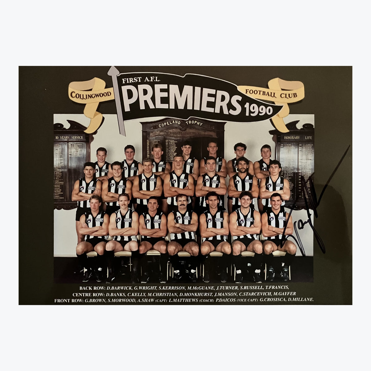 First AFL Premiers 1990 – Blue Tongue Boab